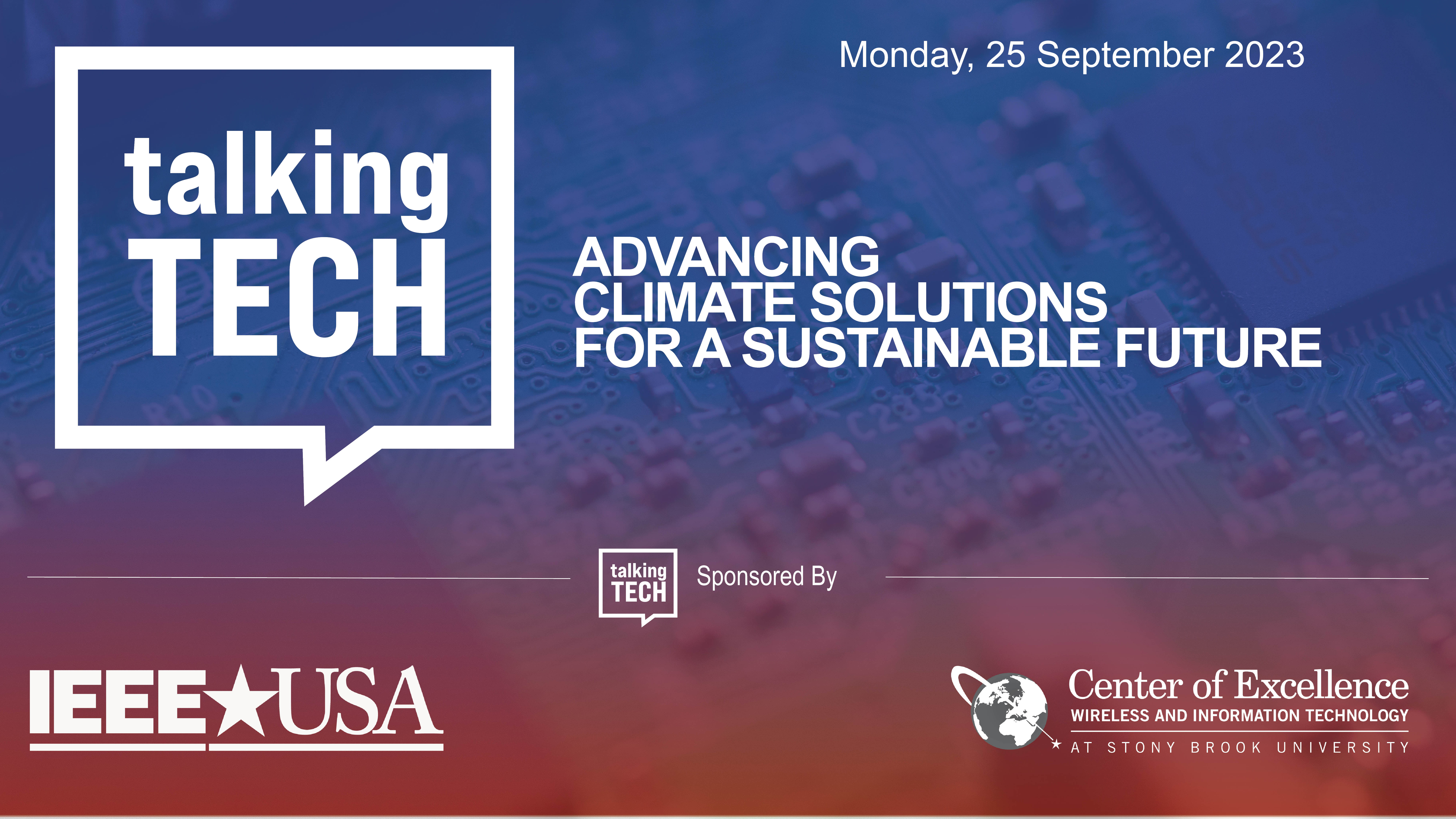 IEEE Talking Tech Series | CEWIT